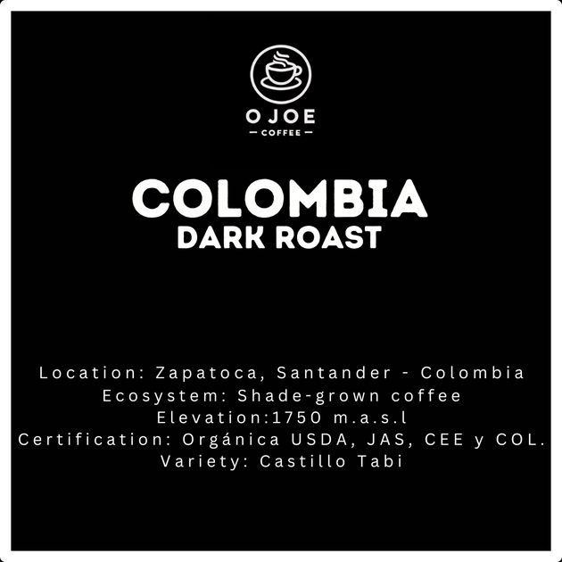 Colombia • DARK Roast – O-JOE Coffee